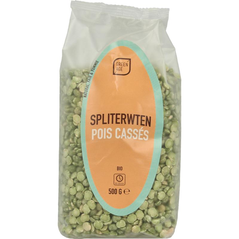 Greenage Spliterwten bio