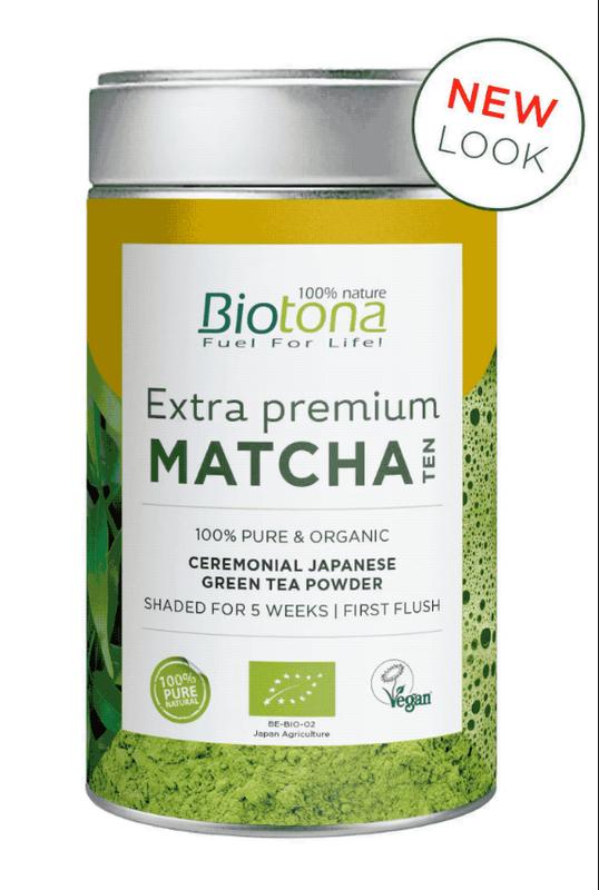 Biotona Extra premium matcha tea poeder bio